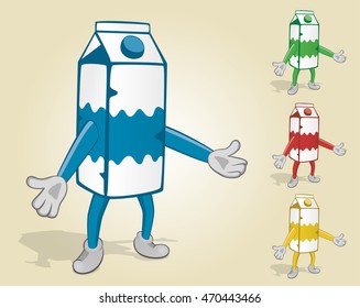Dancing Milk Carton: เวกเตอร์สต็อก (ปลอดค่าลิขสิทธิ์) 167455877 ...