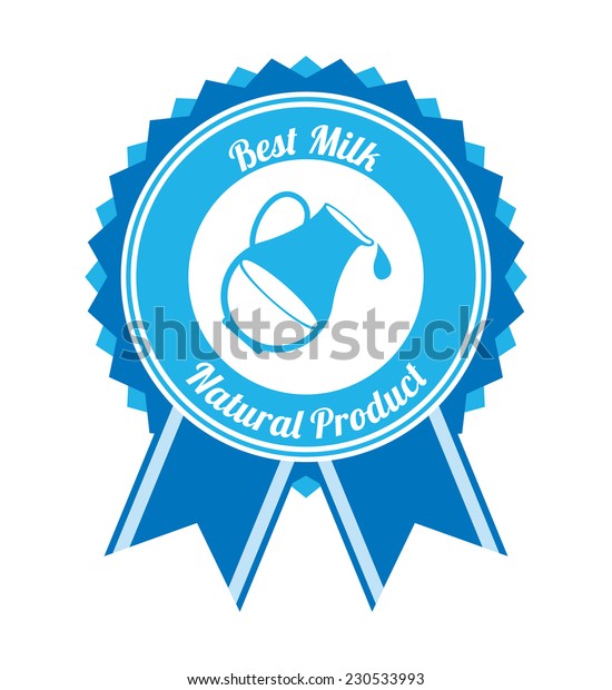 Milk Graphic Design Vector Illustration Stock Vector (Royalty Free ...