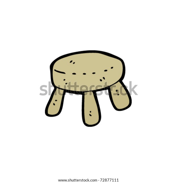 Milking Stool Cartoon Stock Vector (Royalty Free) 72877111 | Shutterstock