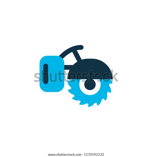 Milling Machine Icon Colored Symbol Premium Stock Vector (Royalty Free ...
