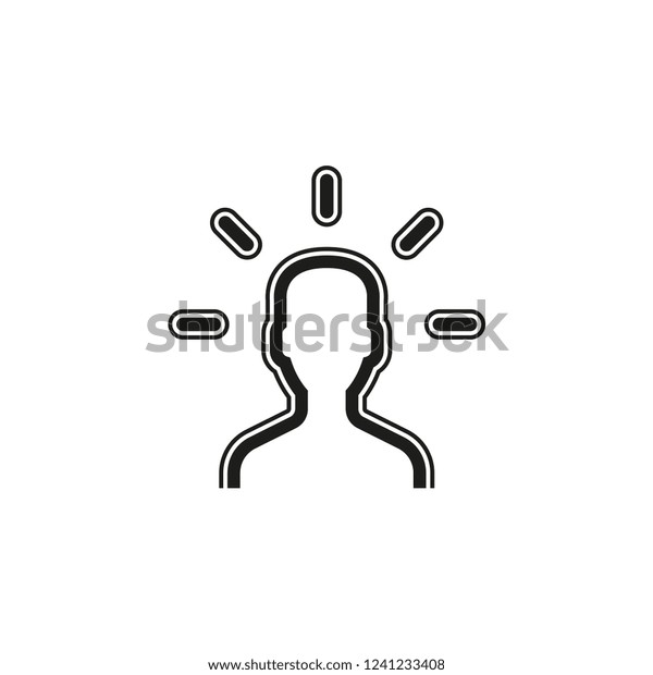 Mind Icon Logo Element Illustration Mind Stock Vector (Royalty Free ...
