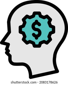 Mind Vector Illustration Isolated On Transparent Stock Vector (Royalty ...