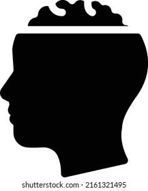 Mind Vector Illustration On Transparent Background Stock Vector ...