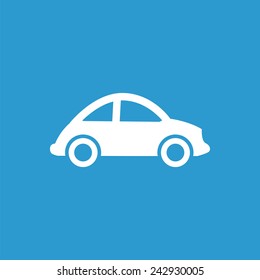 Mini Car Icon Isolated White On Stock Vector (Royalty Free) 242930005 ...