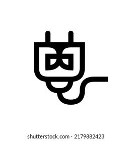 Mini Icon Simple Logo Depicting Power Stock Vector (Royalty Free ...