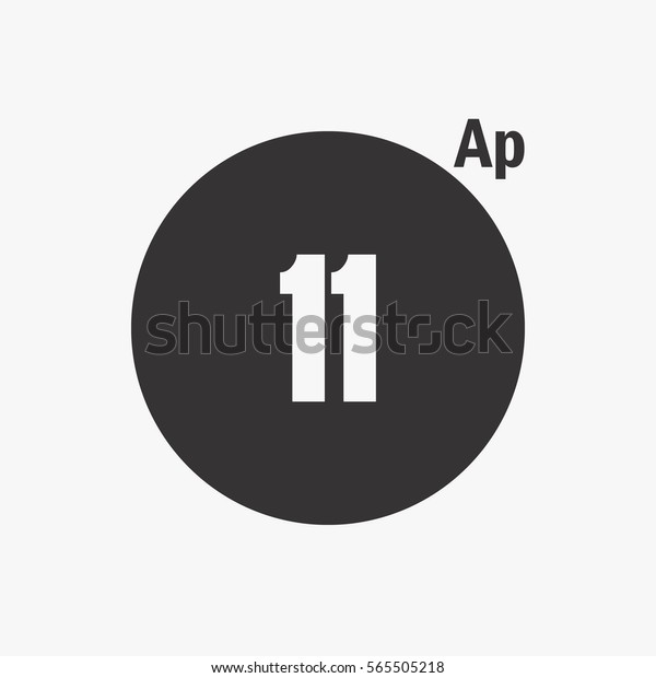 Minimal Calendar Flipping Number Date Time Stock Vector (Royalty Free ...