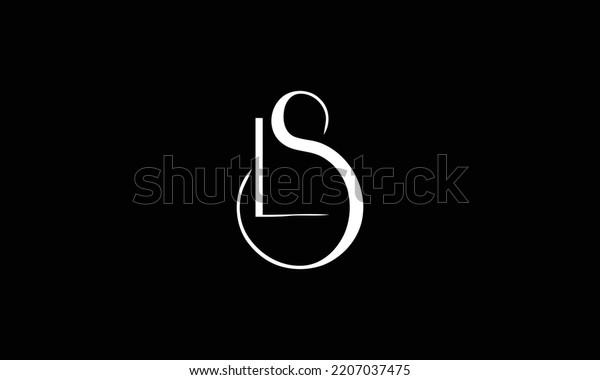 Minimal Royal Initial Letters Ls Logo Stock Vector (Royalty Free ...