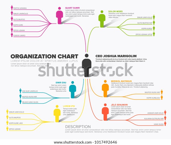 Minimalist Company Organization Hierarchy Schema Diagram Stock Vector ... Minimalist Company Organization Hierarchy Schema Diagram Stock Vector ...