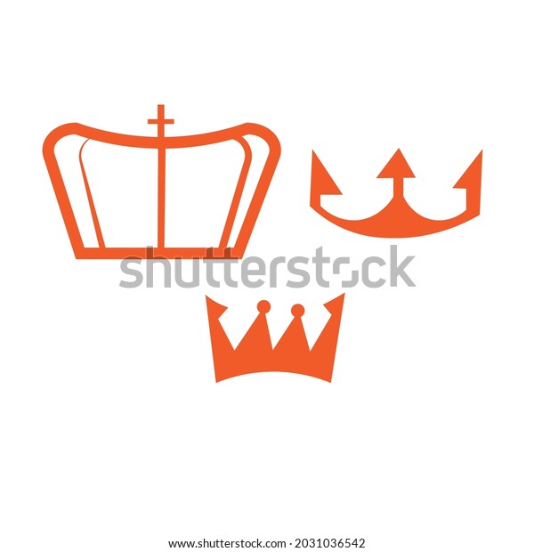 Minimalist Crown Vector Image Illustration Clipart Stock Vector ...