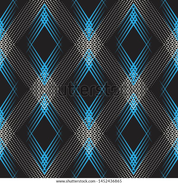 Minimalist Design Abstract Geometric Seamless Pattern Stock Vector ...