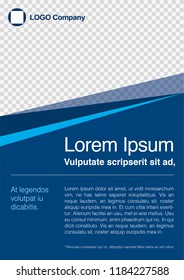 Minimalist Graphic Design Layout Template A4 Stock Vector (Royalty Free ...