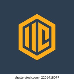 Minimalist Letter Iic Logo Initial Iic Stock Vector (Royalty Free ...