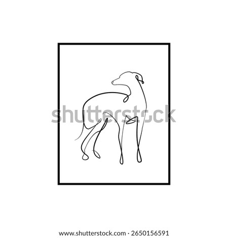 Greyhound Line Drawing | Free download on ClipArtMag