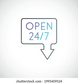 318 Welcome We Are Open 24 Stock Vectors, Images & Vector Art ...