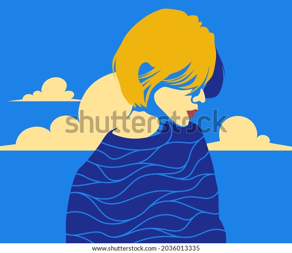 Minimalist Style People Vector Illustration Cool Stock Vector (Royalty ...