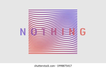 Minimalist Wavy Line Gradation Vector Desktop Stock Vector (Royalty ...