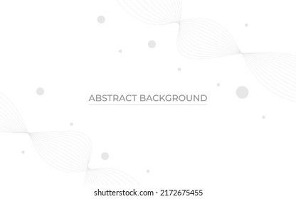 Minimalist White Abstract Background Eps 10 Stock Vector (Royalty Free ...