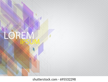 Minimalistic Design Creative Concept Modern Diagonal Stock Vector ...