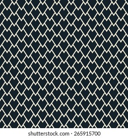 Minimalistic Monochrome Scale Pattern Seamless Vector Stock Vector ...