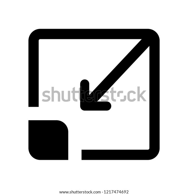 Minimize Icon Trendy Minimize Logo Concept Stock Vector (Royalty Free ...