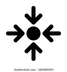 Minimize Screen Icon Isolated Sign Symbol Stock Vector (Royalty Free ...