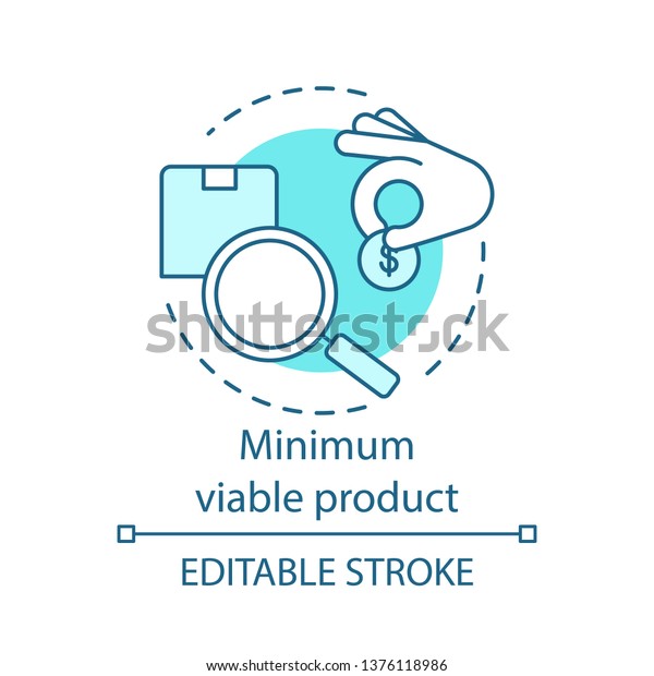 Minimum Viable Product Concept Icon Mvp Stock Vector (Royalty Free ...