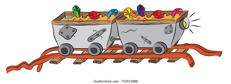 47 Mine cart ride Images, Stock Photos & Vectors | Shutterstock