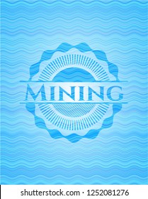 Mining Water Concept Emblem Stock Vector (Royalty Free) 1252081276 ...