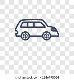 Minivan Icon Trendy Minivan Logo Concept Stock Vector (Royalty Free ...