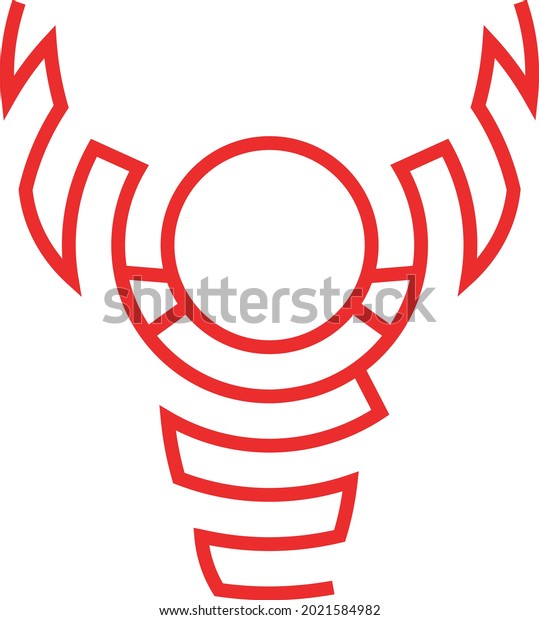 Minotaur Dynamic Logo Brand Identity Stock Vector (Royalty Free ...