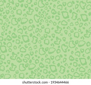 Mint Green Animal Print Pattern Background Stock Vector (Royalty Free ...