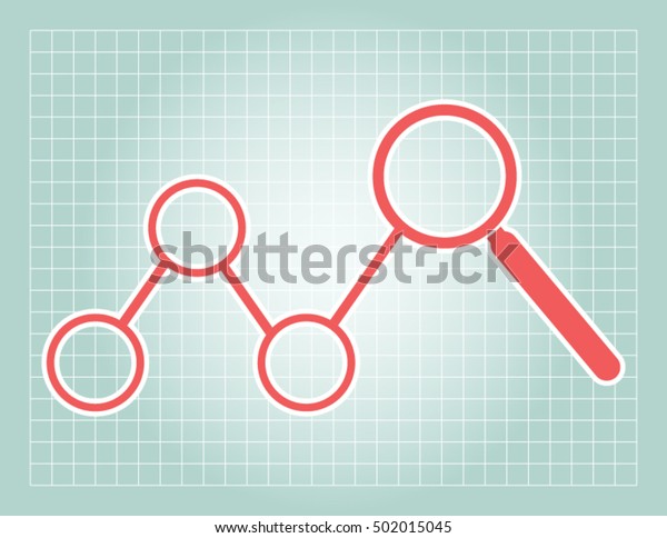 Mint Green Grid Background Gradient Coral Stock Vector (Royalty Free ...