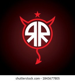 Mirrored Horizontal Flipped Letter R Circle 库存矢量图（免版税）1843677805 ...