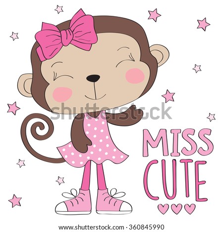 Monkey Clipart Cute | Free download on ClipArtMag