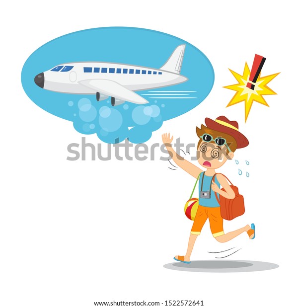 Miss Plane Vector Image Illustratio Cartoon Stock Vector (Royalty Free ...