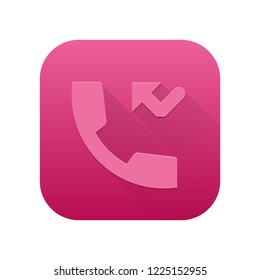 Missed Call App Icon Stock Vector (Royalty Free) 1225152955 | Shutterstock