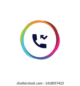 Missed Call Vector App Icon Stock Vector (Royalty Free) 1418057423 ...