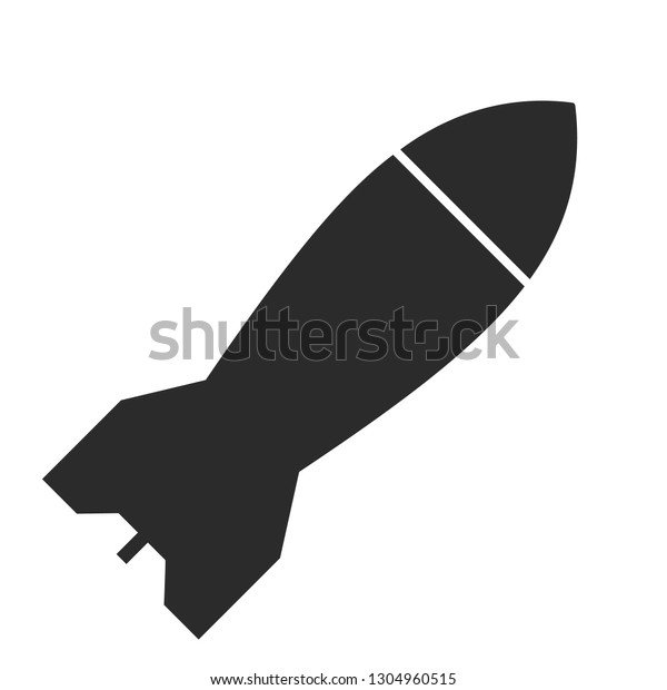 Missile Icon Trendy Missile Logo Concept Stock Vector (Royalty Free ...
