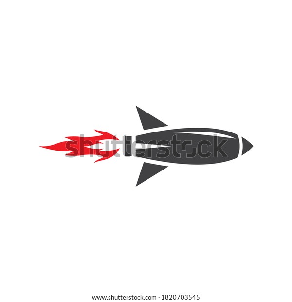 Missile Logo Images Illustration Design Stock Vector (Royalty Free ...