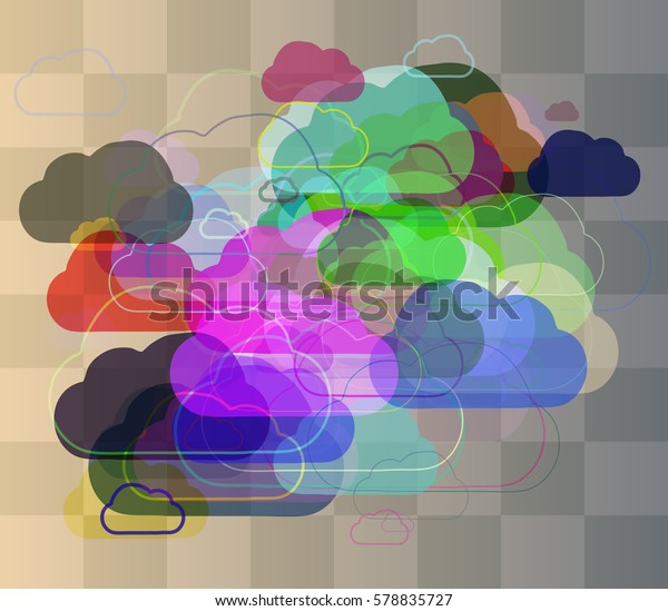 Mist Art Design Stock Vector (Royalty Free) 578835727 | Shutterstock