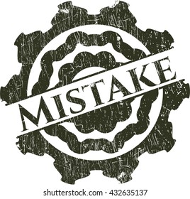 Mistake Rubber Stamp Stock Vector (Royalty Free) 432635137 | Shutterstock