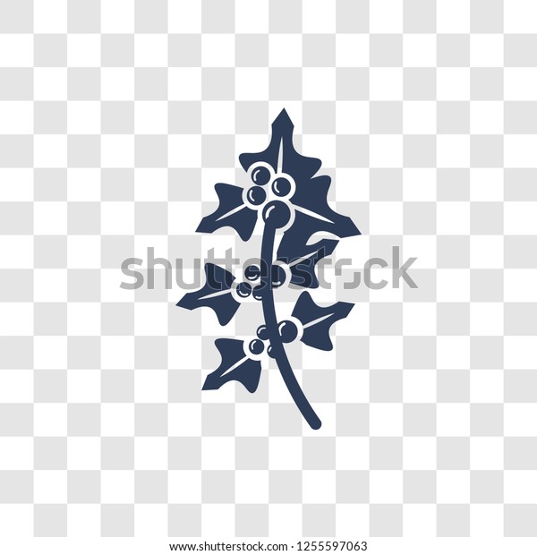 Mistletoe Icon Trendy Mistletoe Logo Concept Stock Vector (Royalty Free ...