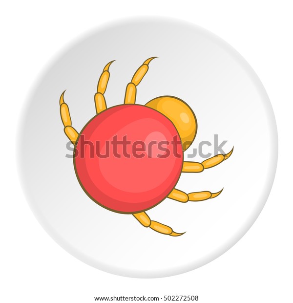 Mite Icon Cartoon Illustration Mite Vector Stock Vector (Royalty Free ...