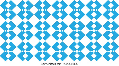 Mix Square Blue Pattern Art Stock Vector (Royalty Free) 2020511855 ...