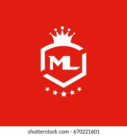 Ml Logo Stock Vector (Royalty Free) 670221601 | Shutterstock