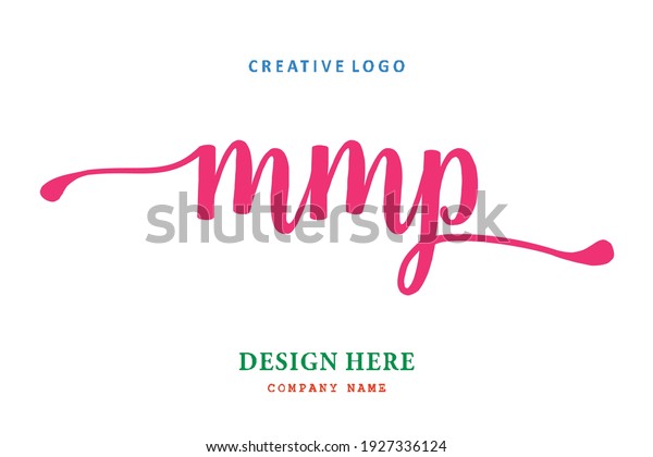 Mmp Lettering Logo Simple Easy Understand Stock Vector (Royalty Free ...
