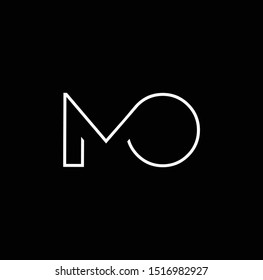 Mo Letter Logo Designs Stock Vector (Royalty Free) 1516982927 ...