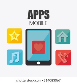 Mobile App Design Vector Illustration Eps Stock Vector (Royalty Free ...