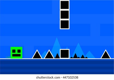 Mobile App Game Assets Background Classic Stock Vector (Royalty Free ...