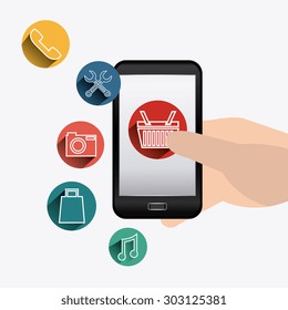 Mobile Apps Design Vector Illustration Eps Stock Vector (Royalty Free ...